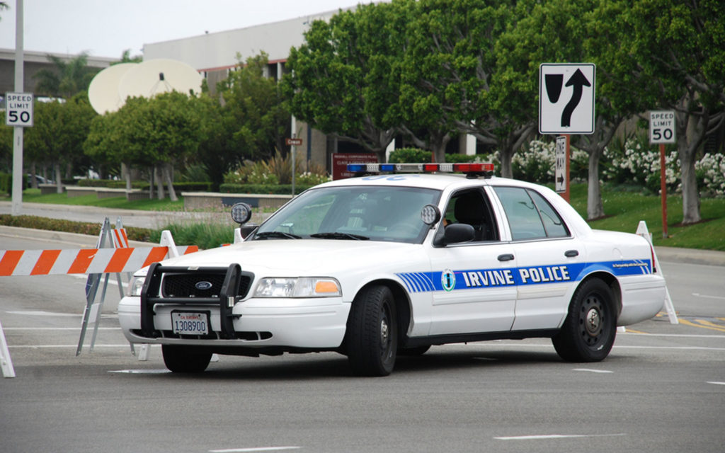 Police cars get a new look