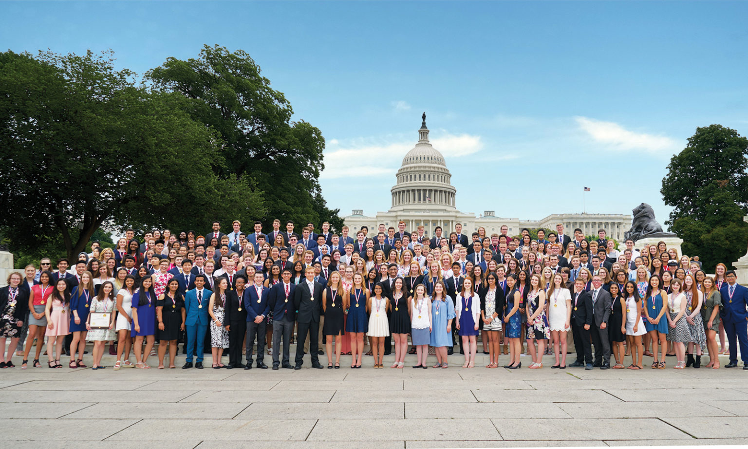 Irvine’s youth lead nation in Congressional gold medals