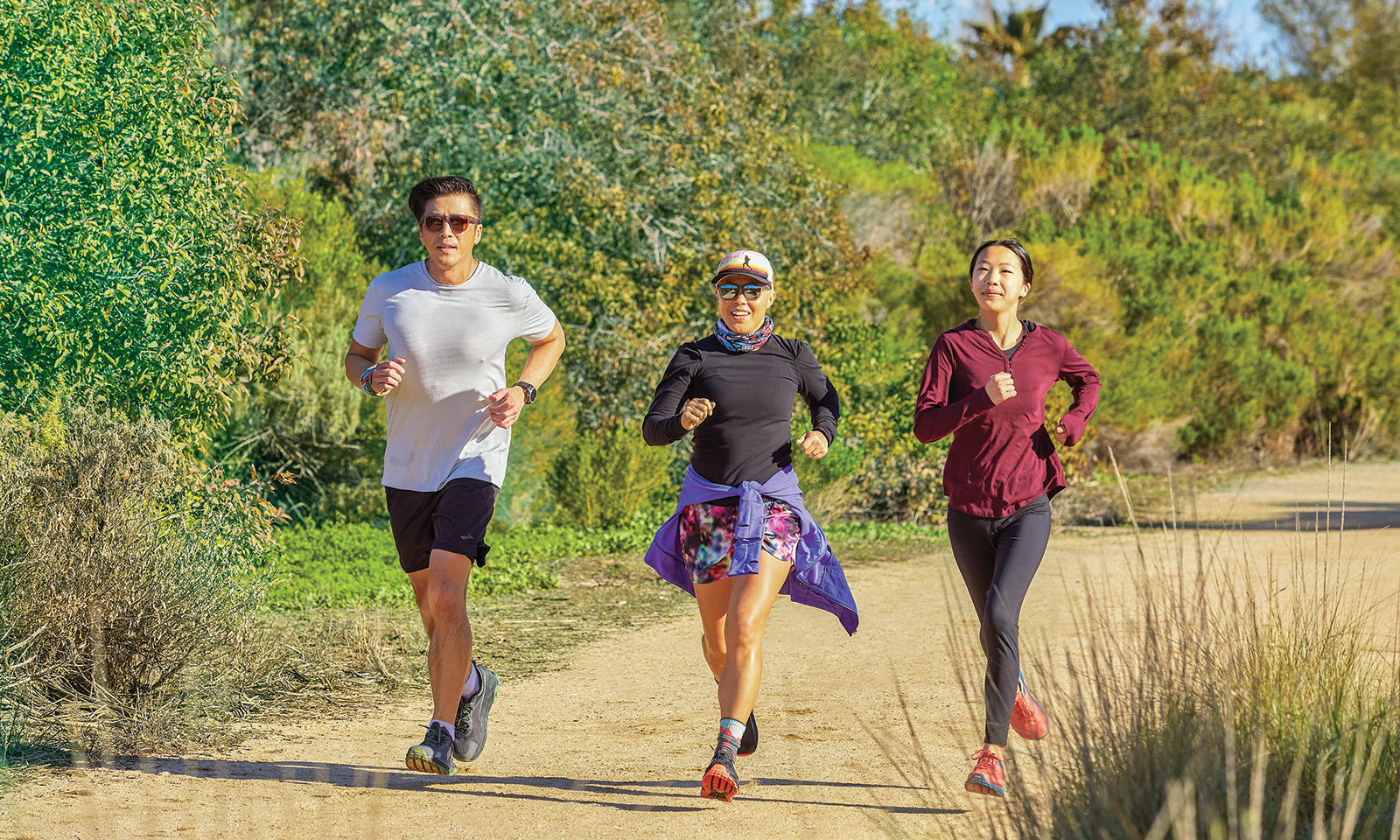 A family that runs together
