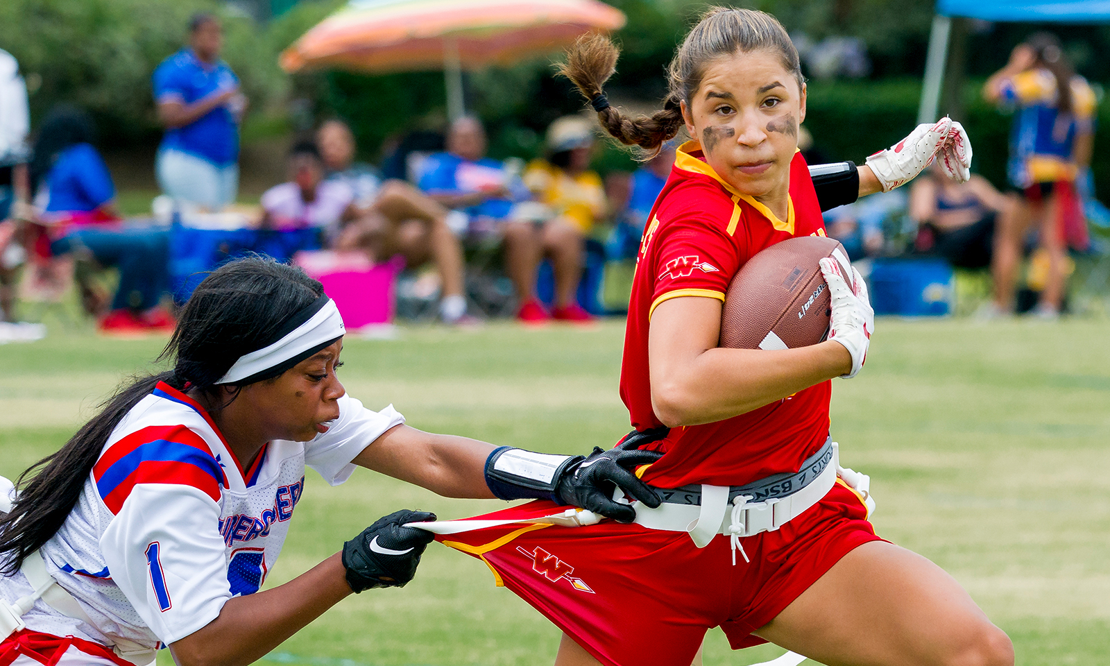 Girls flag football kicks off
