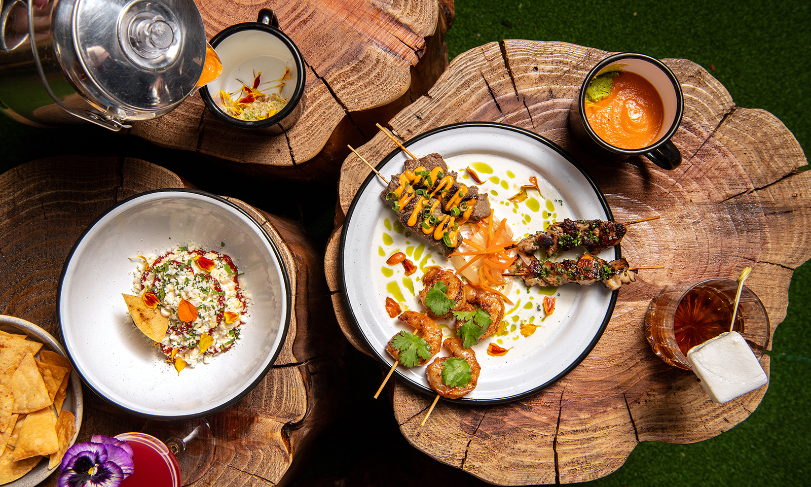 Food and cocktails at Irvine’s new hidden lounge, Cozy Pine - Irvine ...