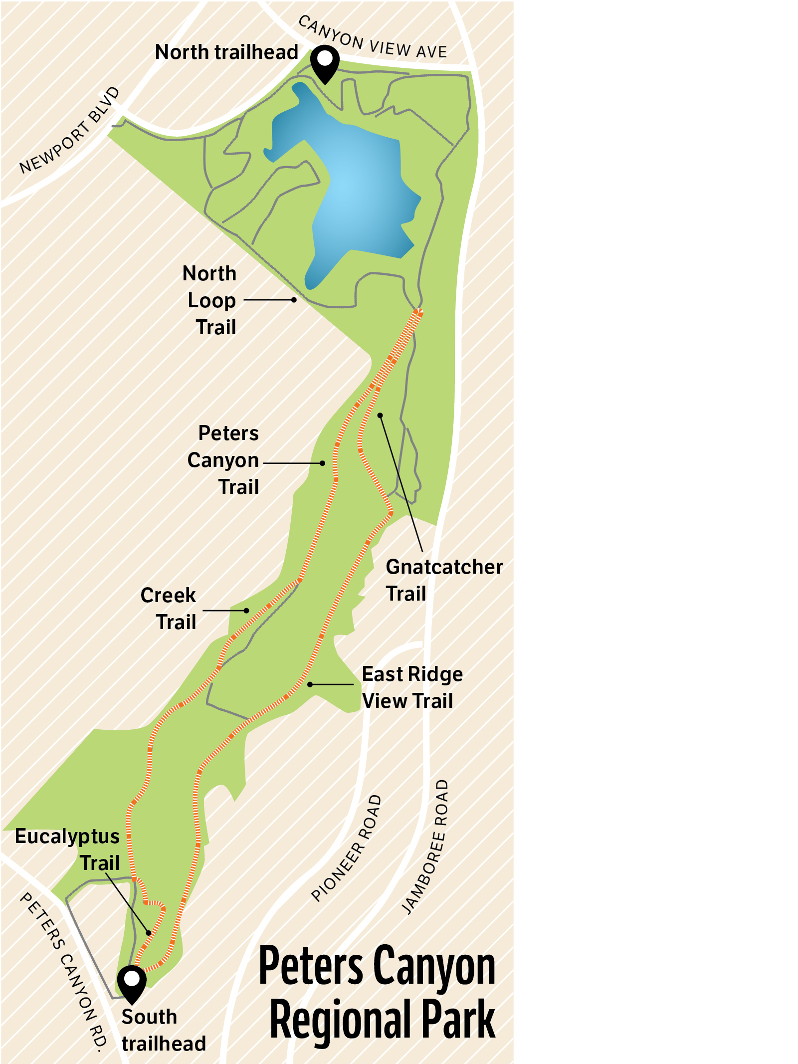 Get 10,000 steps and soothe your senses at Peters Canyon - Irvine Standard