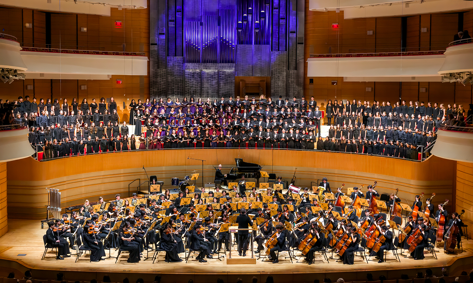 A symphony of talent: Irvine students take center stage at Donald Bren ...